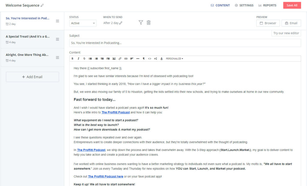 How to Grow an Email List with a Podcast - KrystalProffitt.com